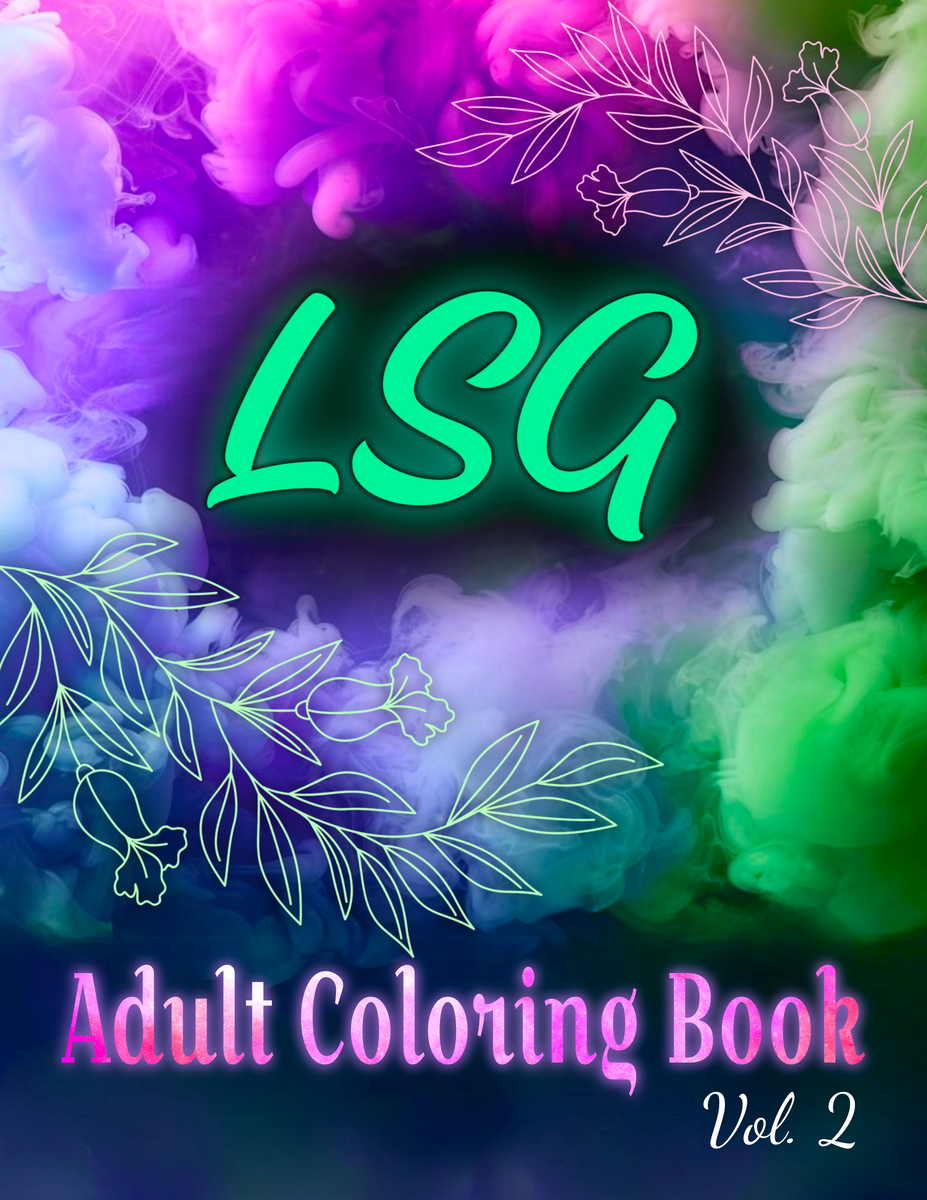 LSG Coloring Book Volume 2 – Loner Stoner Girls